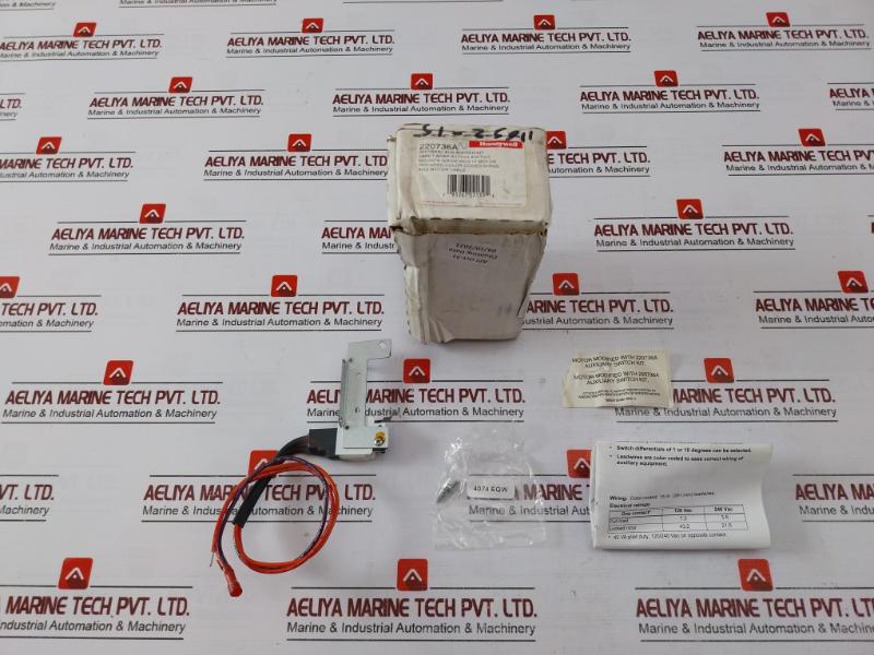 Honeywell 220736A Internal Auxiliary Switch Assembly Kit 120/240 Vac ...