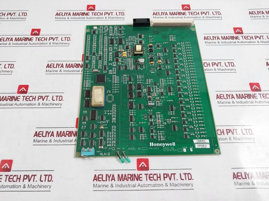 Honeywell 51304754 High Level Analog Input Card 6 94V-0 Rev:L Assy:513 ...