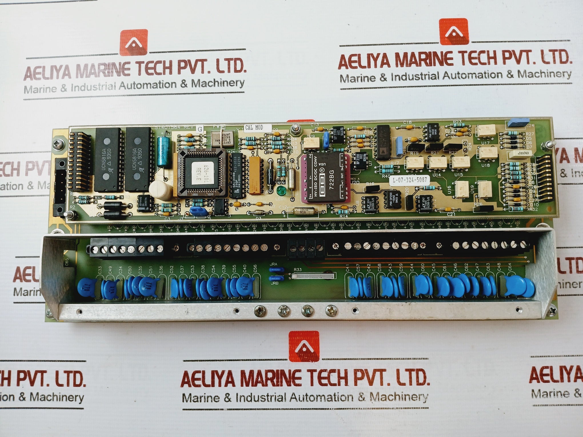 Honeywell 51401491-100 Llmux Fta Analog Input Module Tc Mux Rev F 5140 ...