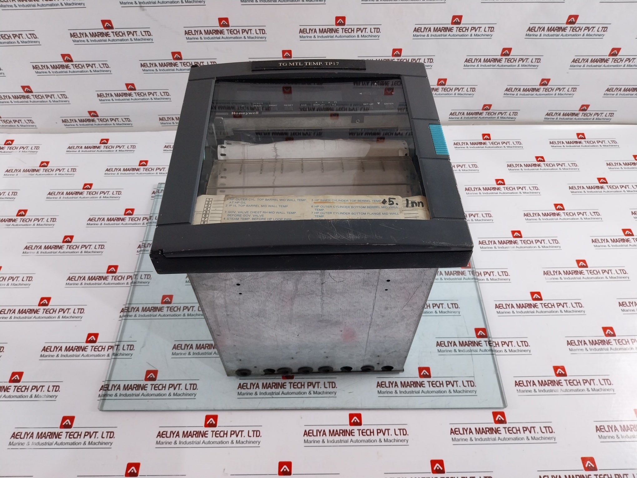 Honeywell Dpr180 Digital Strip Chart Paper Recorder 0358789300005 ...