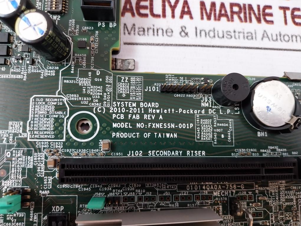Hp Fxnessn-001P System Circuit Board Rev 0A – Aeliya Marine Tech
