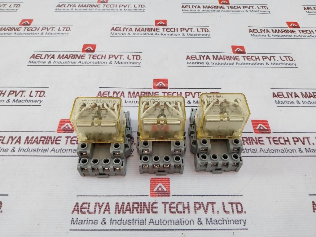 Idec Rh4B-ud Power Relay With Socket Sh4B-05C Dc24V – Aeliya Marine Tech