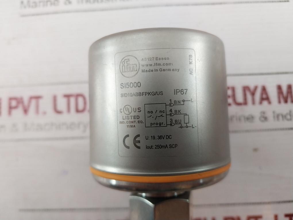 Ifm Si5000 Scale Display Flow Monitor 19-36 Vdc 250Ma Scp Ip67 Ac K78 ...