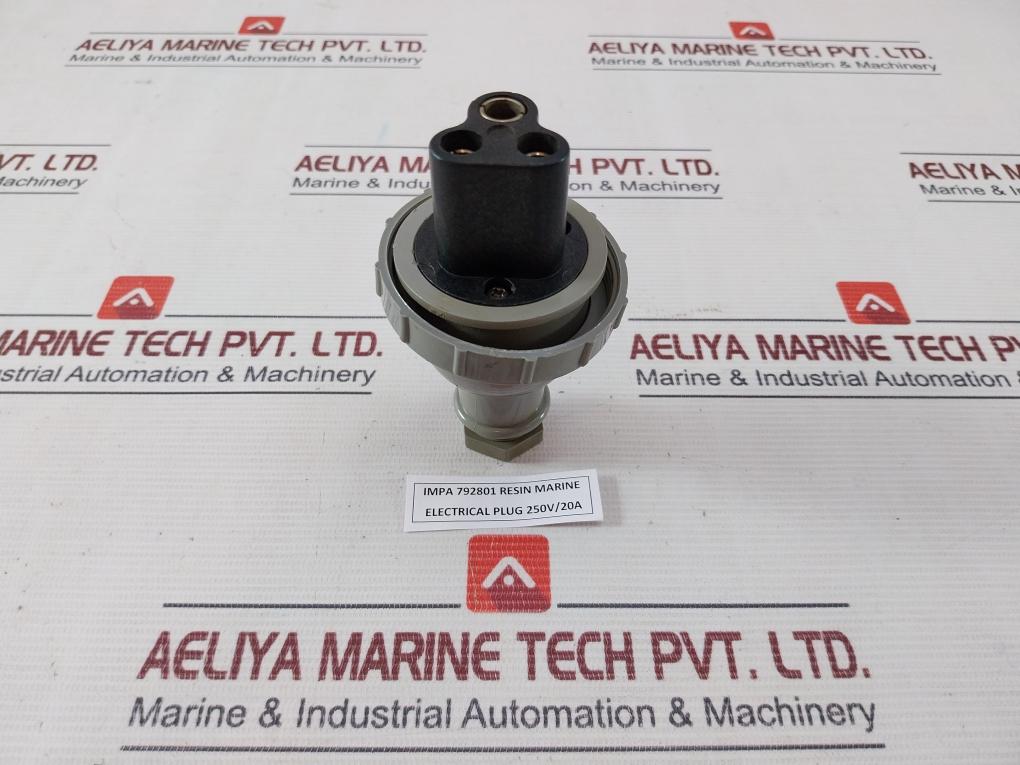 Impa 792801 Resin Marine Electrical Plug 250V/20A – Aeliya Marine Tech