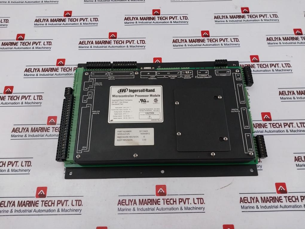 Ingersoll Rand 22110423 Microcontroller Processor Module Rev.a 2211042 ...