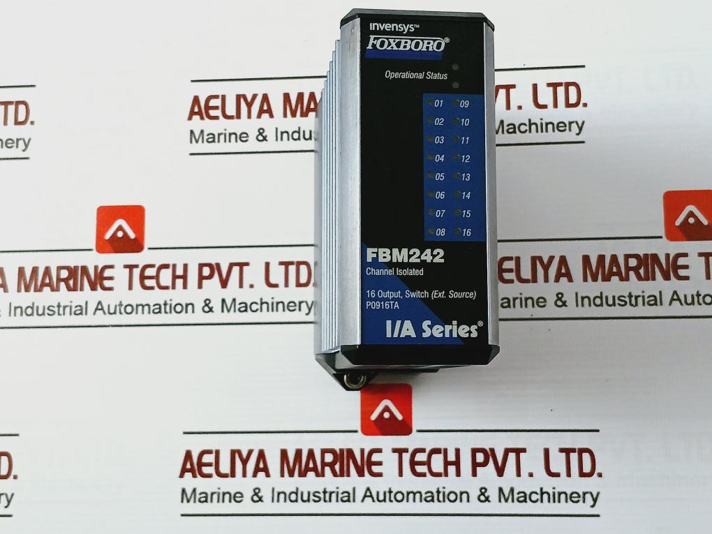 Invensys Foxboro Fbm242 Channel Isolated 16 Output Switch P0916Ta ...
