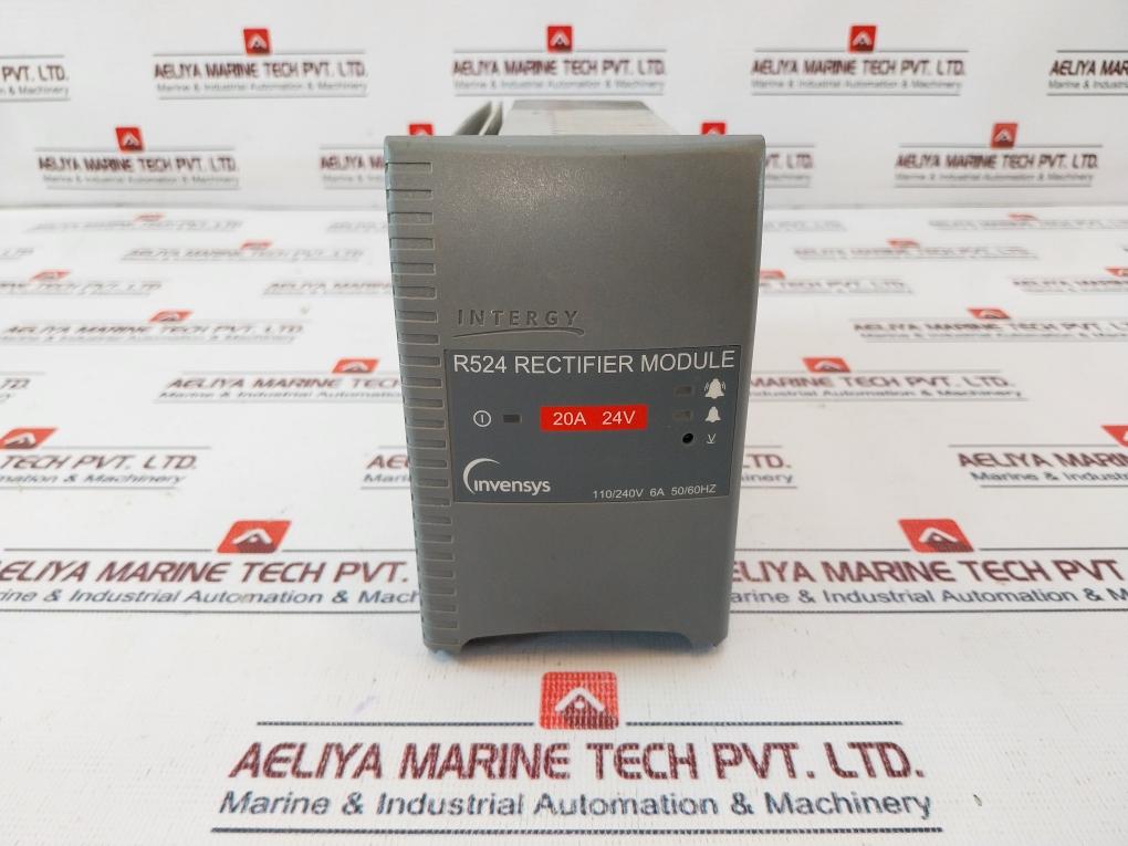 Invensys R524 Intergy Rectifier Supervisory Module 110/240V 6A 50/60Hz ...