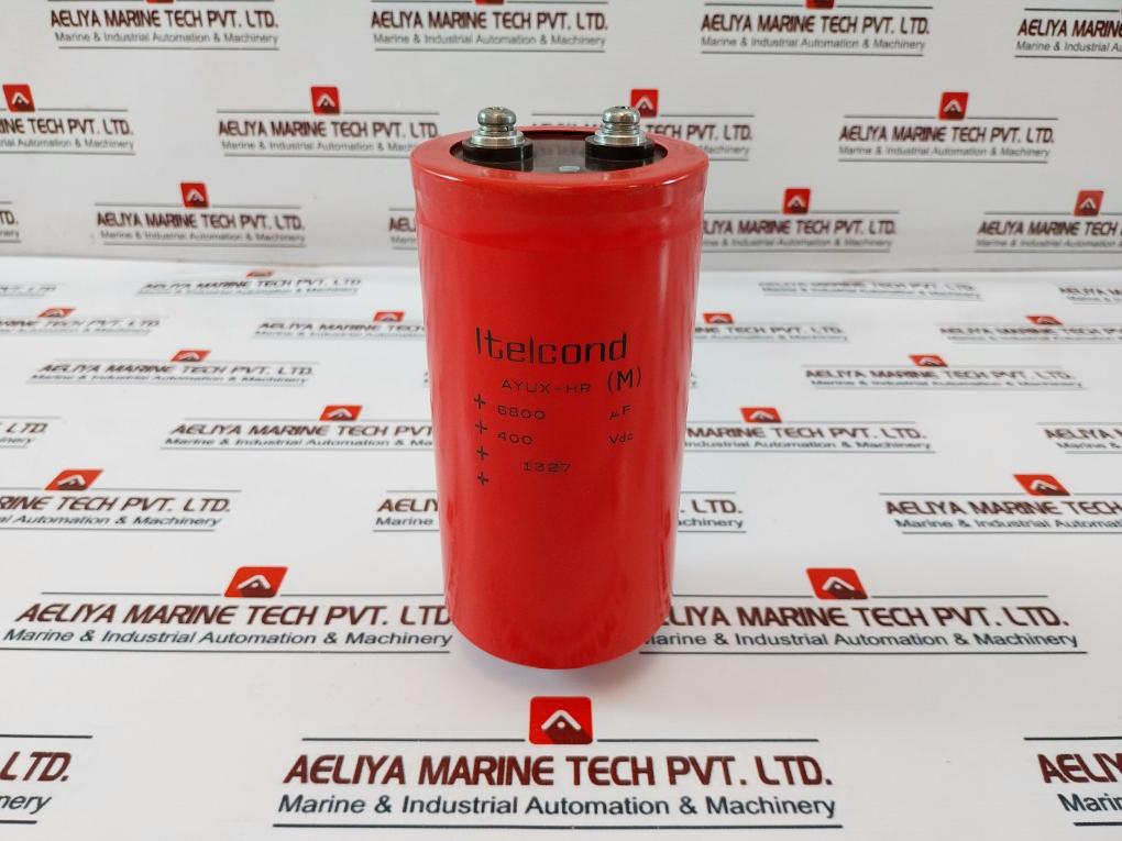 Itelcond Ayux-hr (M) Capacitor 6800 µF 400Vdc – Aeliya Marine Tech