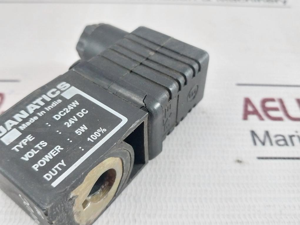 Janatics Dc24W Solenoid Valve 5W 24V Dc – Aeliya Marine Tech