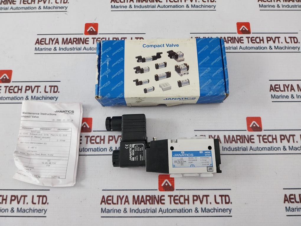 Janatics Ds255Sr61 Pneumatic Single Solenoid Valve Ac23A – Aeliya ...