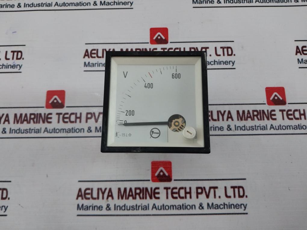 Janssen 0-600V Voltmeter – Aeliya Marine Tech