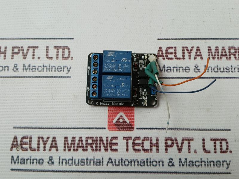 Jd-vcc 2 Optocoupler Relay Module 10A 250Vac 10A 125Vac Srd-05Vdc-sl-c ...