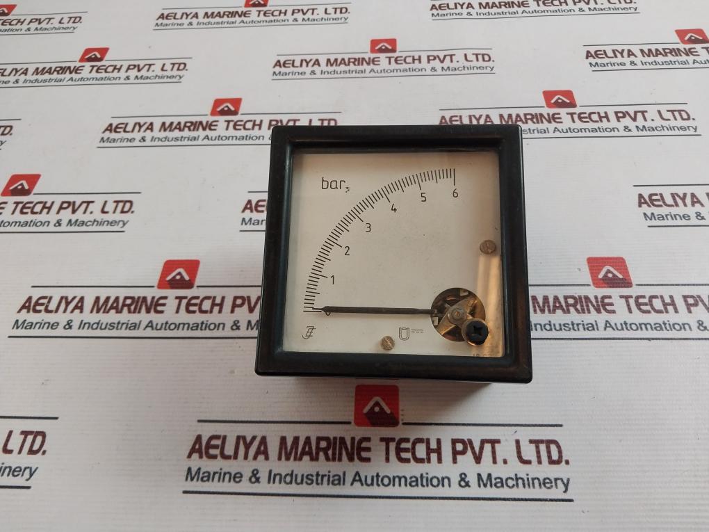 Je 0 – 6 Bar Instrument Pressure Current Meter – Aeliya Marine Tech