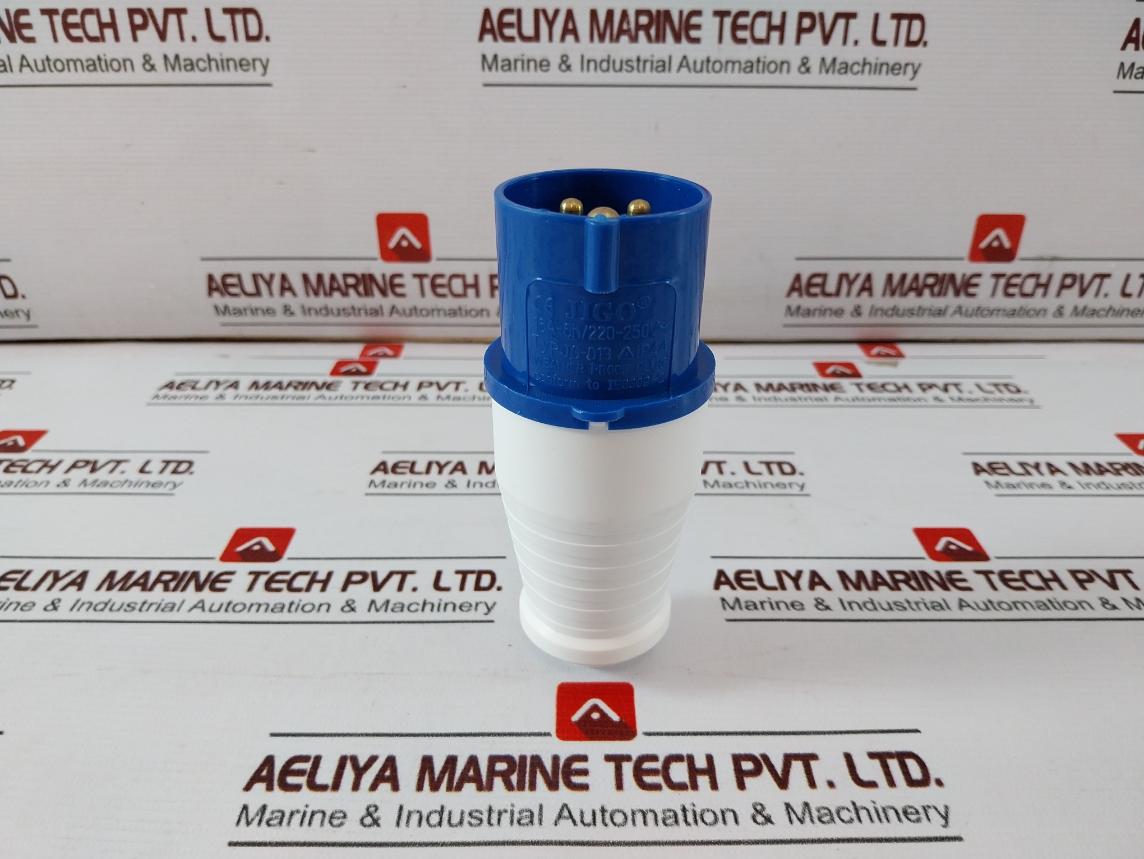 Jigo Jg-013 Weather Proof Plug Ip44, 16A-6H/220-250 V – Aeliya Marine Tech