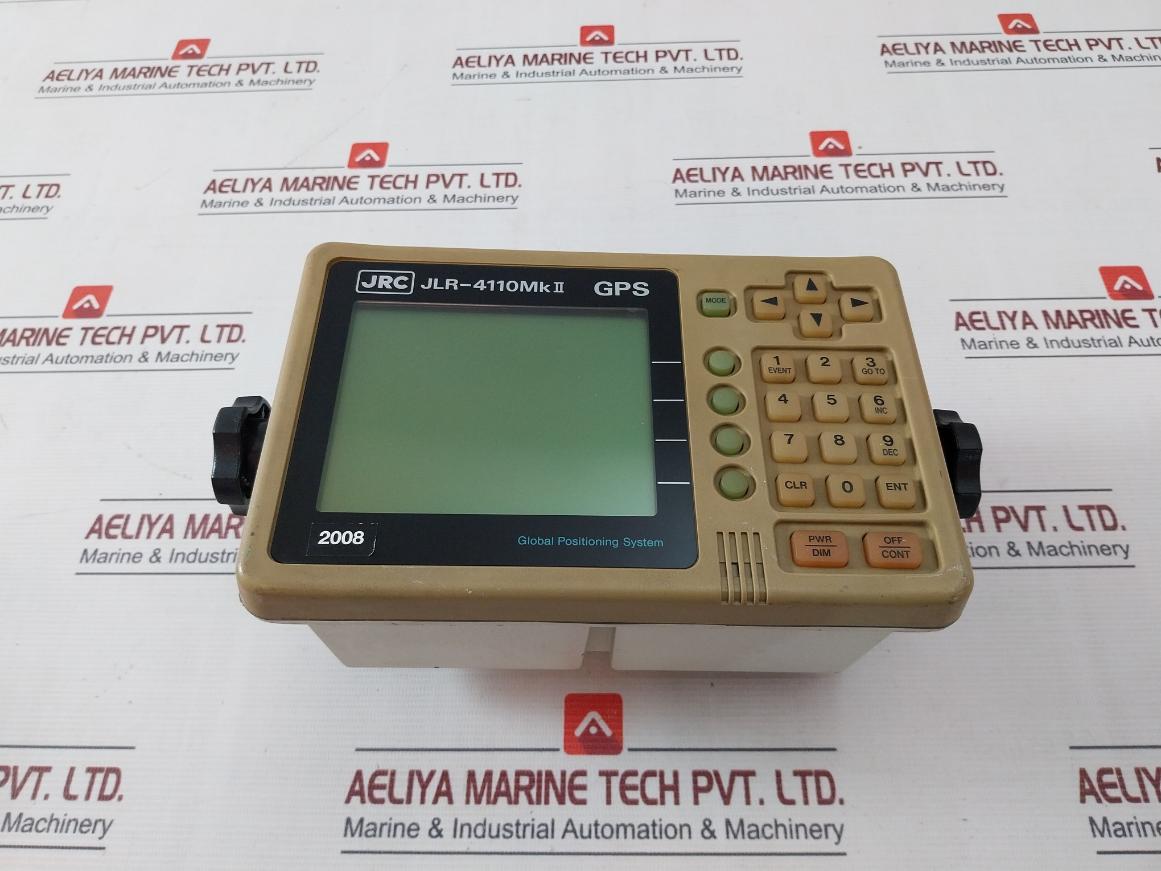 Jrc Jlr-4110Mk Ii Global Positioning System Display Dc 12/24V Kc57023 ...