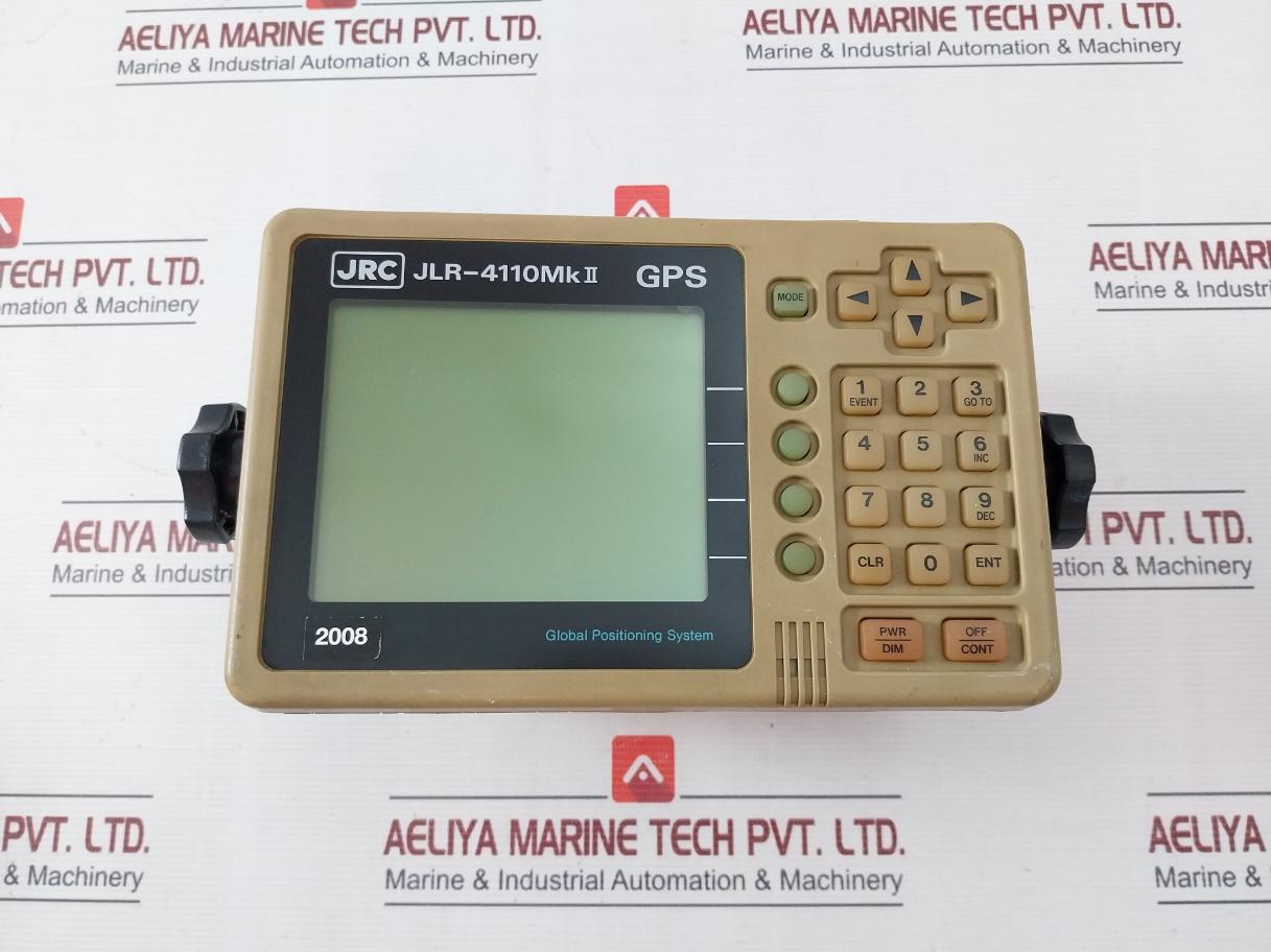 Jrc Jlr-4110Mk Ii Global Positioning System Display Dc 12/24V Kc57023 ...