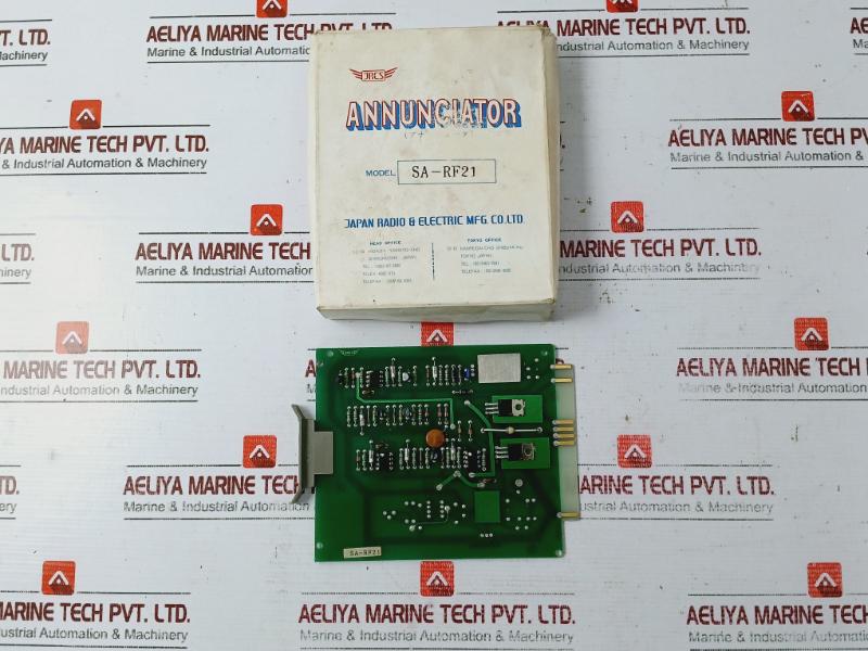 Jrcs Sa-rf21 Annunciator Pcb Board Df1325 – Aeliya Marine Tech