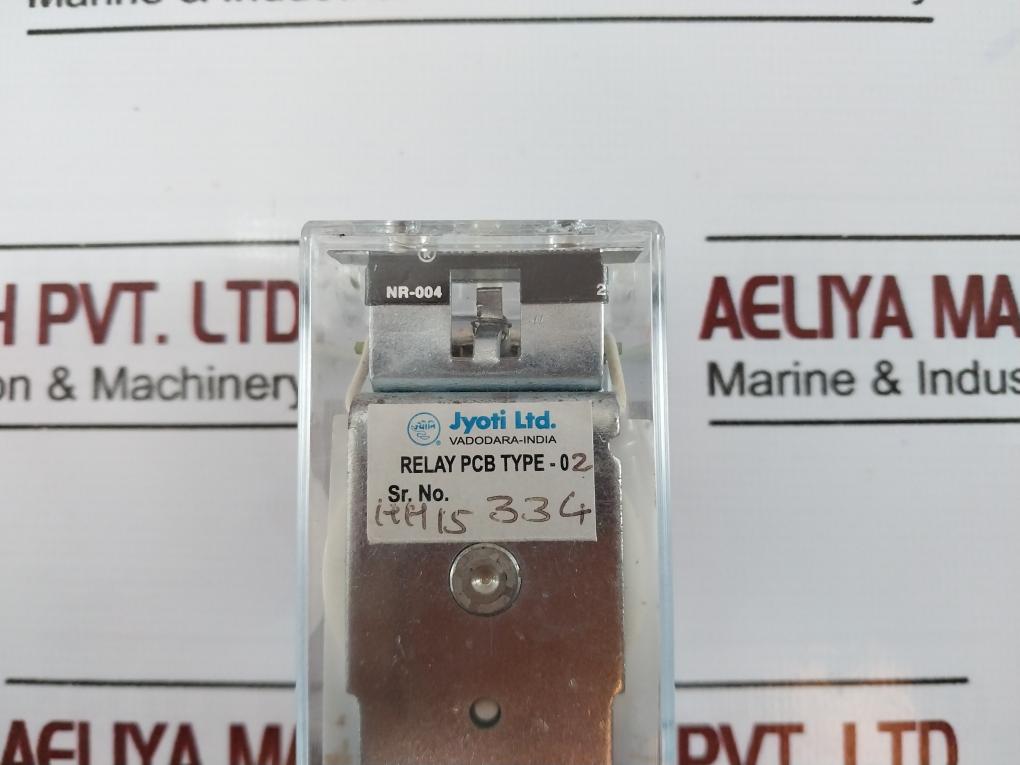 Jyoti Re 302 Voltage Operated Auxiliary Relay 24V Dc Pcb Type-02 ...