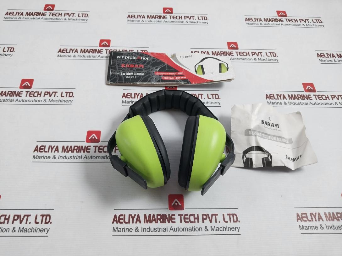 Karam Ep 21 Ear Muffs Classic Snr 27 Db - Aeliya Marine Tech