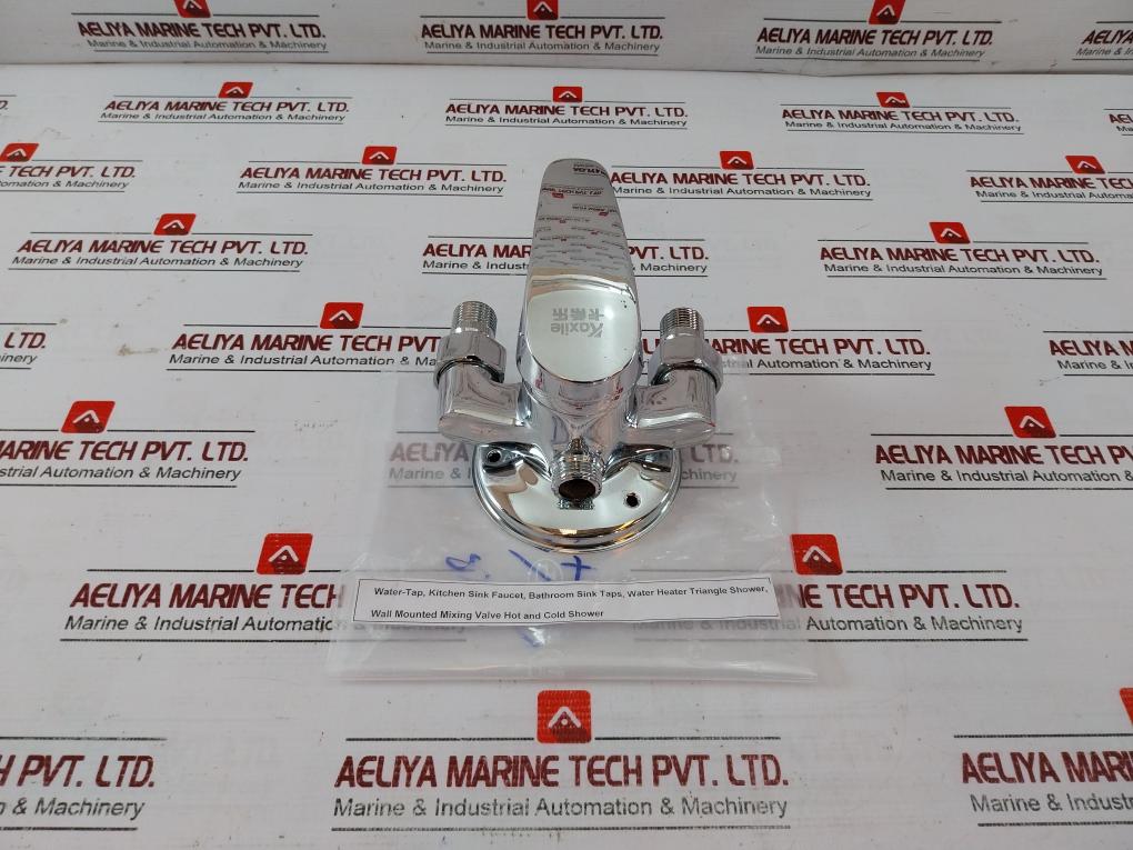 Kaxile Water Tap Kitchen Sink Faucet Bathroom Taps Wall Mounted Mixing ...