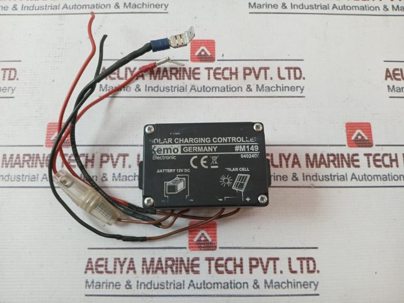Kemo M149 Solar Powered Charge Controller 04024D – Aeliya Marine Tech