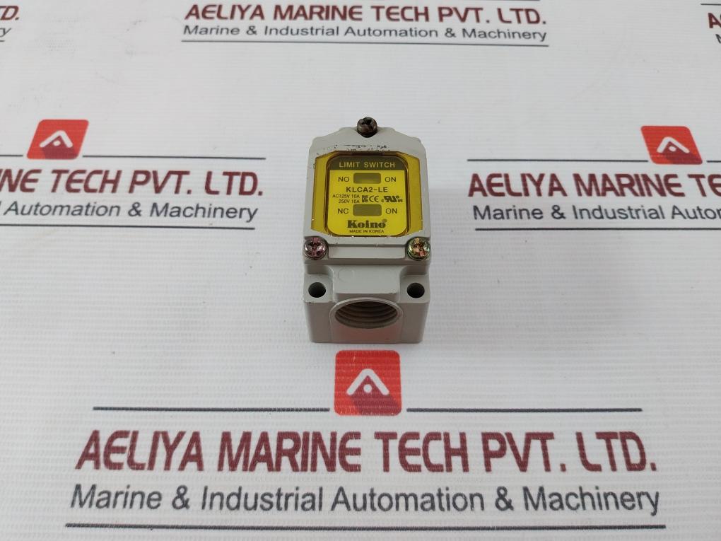 Koino Klca2-le Limit Switch Ac125V 10A 250V – Aeliya Marine Tech