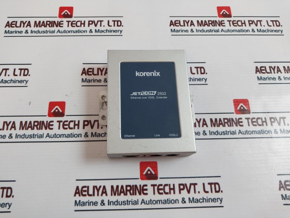 Korenix Jetcon 2502-eu600 Ethernet Over Vdsl Extender – Aeliya Marine Tech