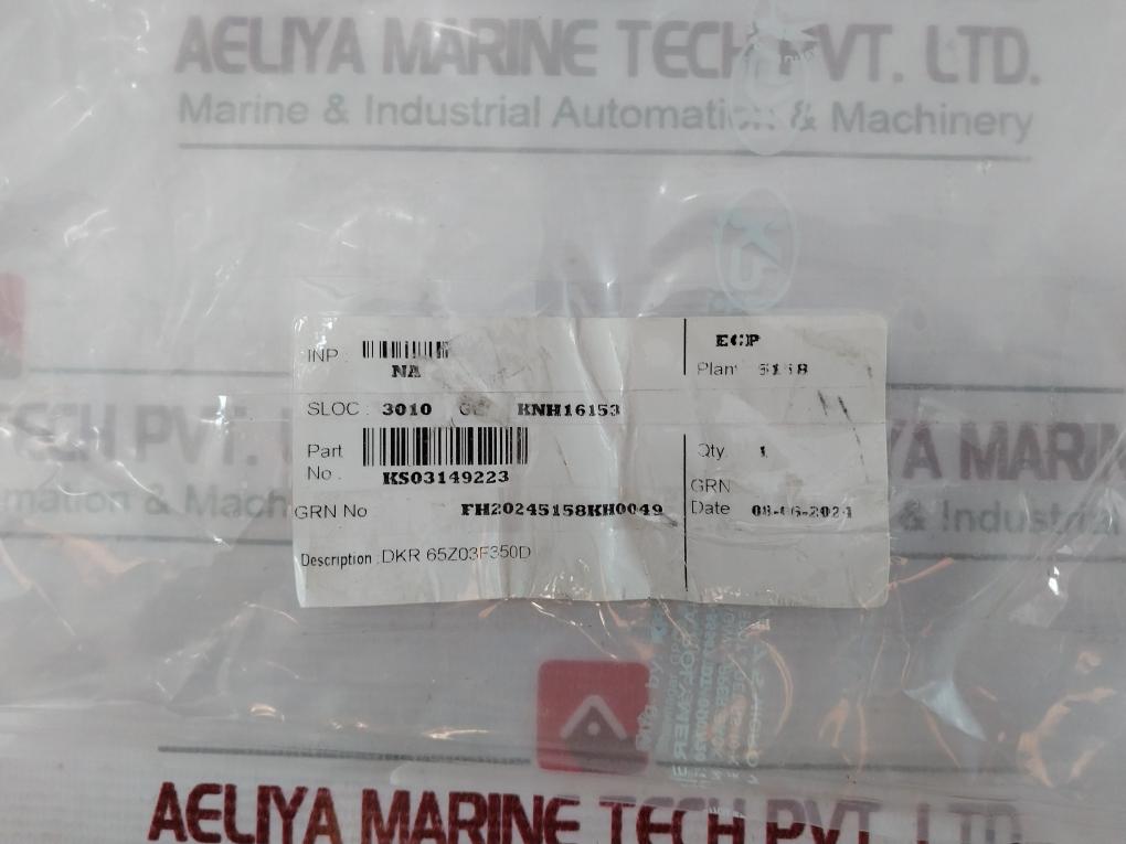 Krom Schroder Dkr 65Z03F350D Throttle Valve 876543210 Ks03149223 ...