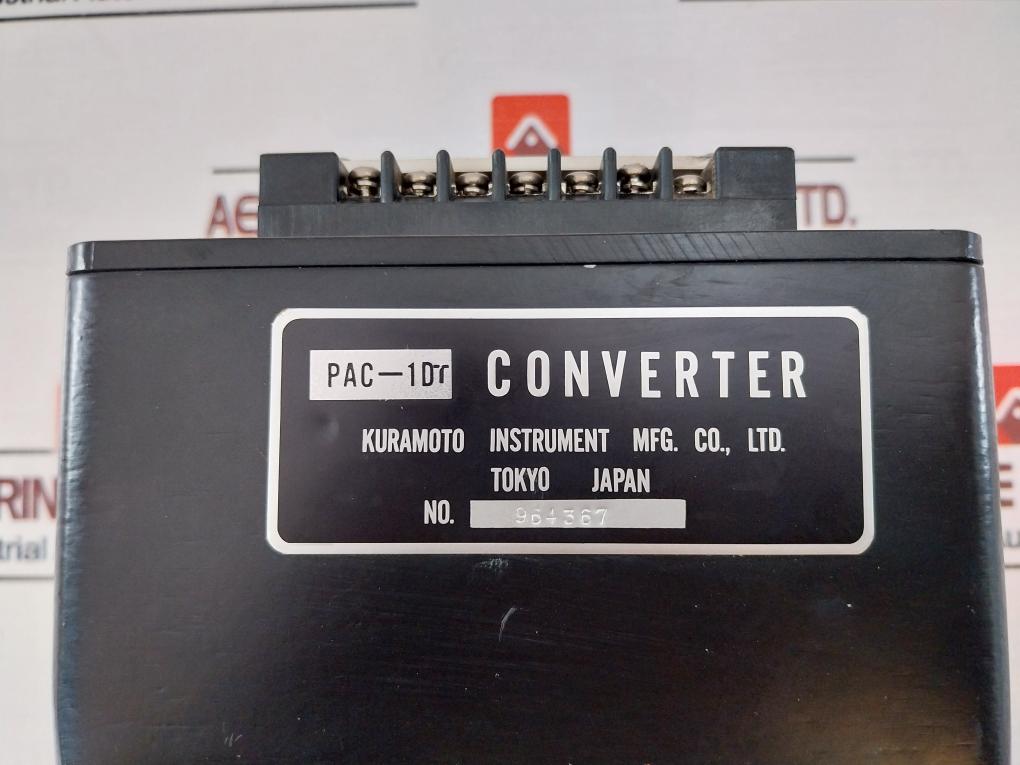 Kuramoto Instrument Pac-1Dt Converter Dc24V – Aeliya Marine Tech