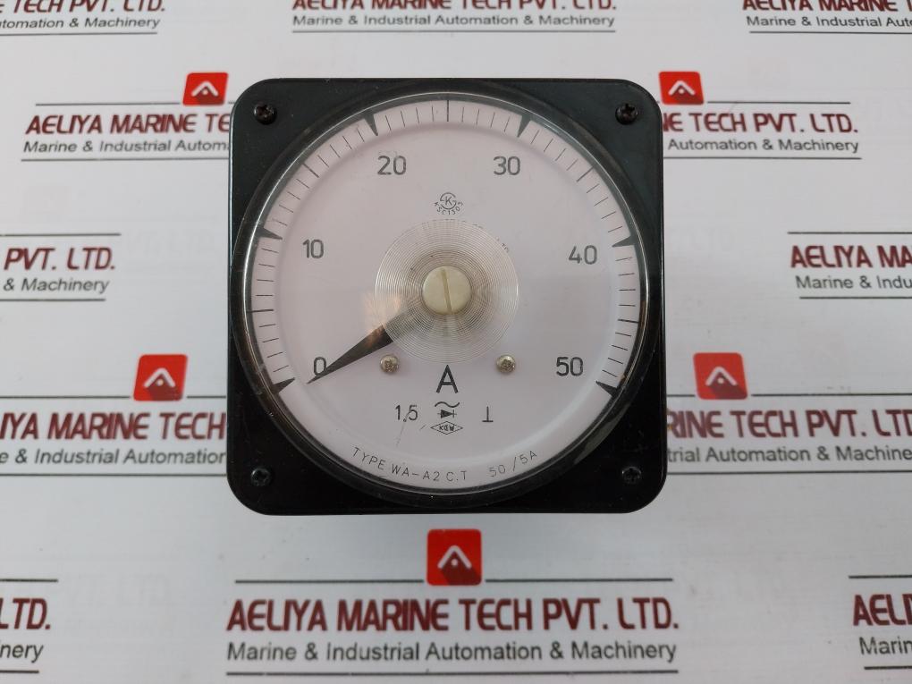 Kyongbo Electric Wa-a2 Rpm Meter 50/5A 0-50A 50/60Hz Ksc1303 – Aeliya ...