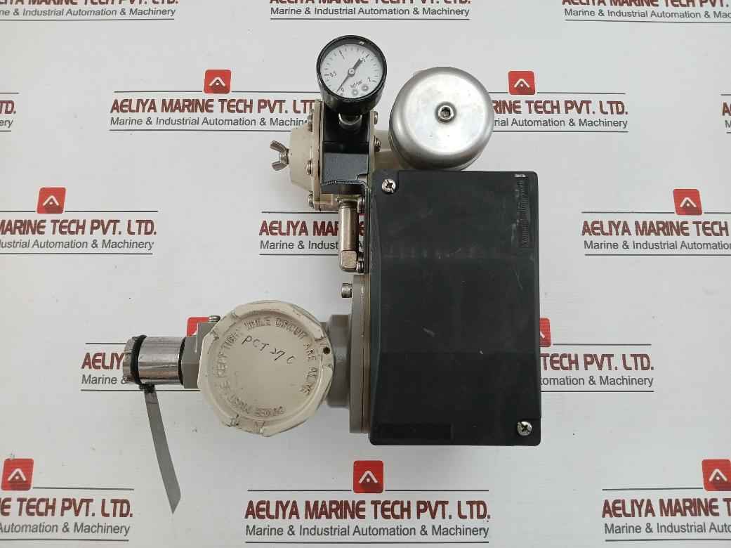 Kz03-1A Yamatake-honeywell Part No: Kux113-xw11Ax-7 I/P Converter W/ A ...