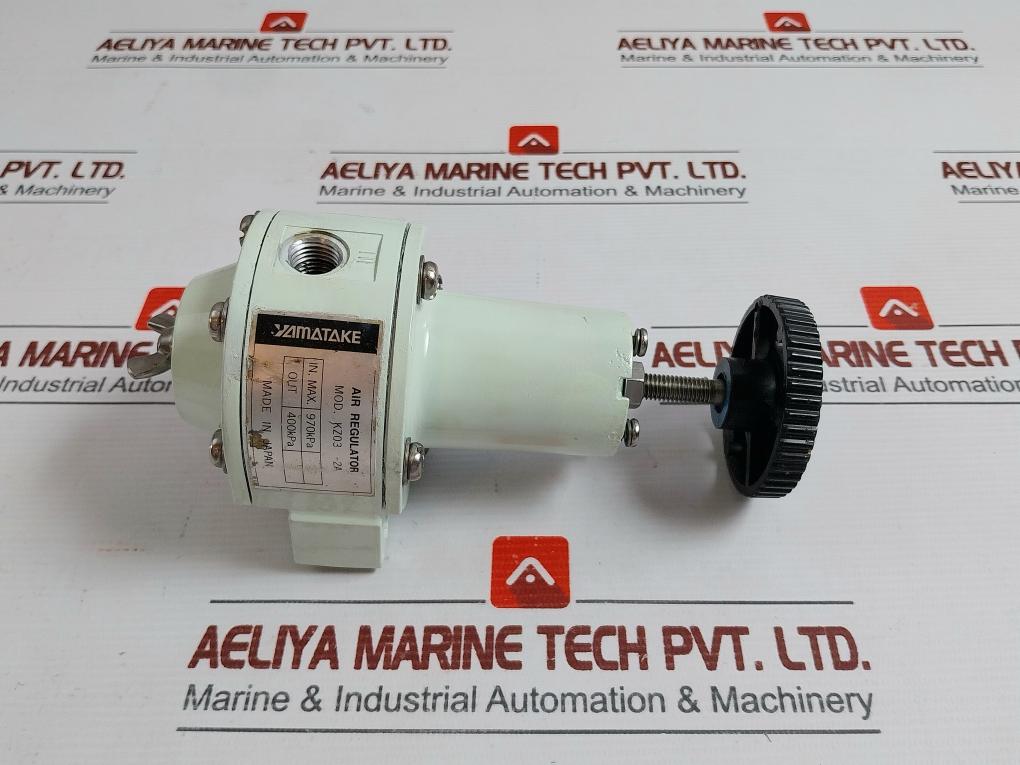 Kz03-2A Yamatake Air Regulator Used - Aeliya Marine Tech