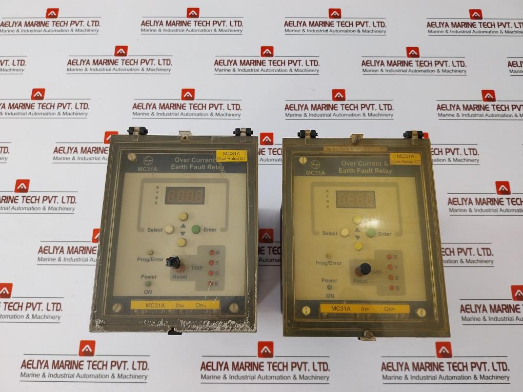 Larsen & Toubro MC31A Three Phase Over Current Earth Fault Relay ...