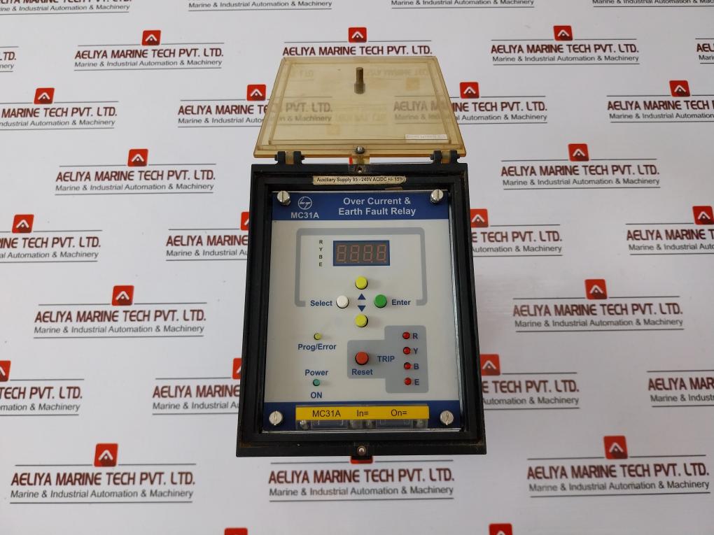 Larsen & Toubro MC31A Three Phase Over Current Earth Fault Relay ...