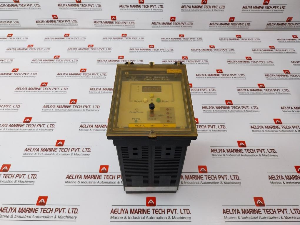 Larsen & Toubro MC31A Three Phase Over Current Earth Fault Relay ...