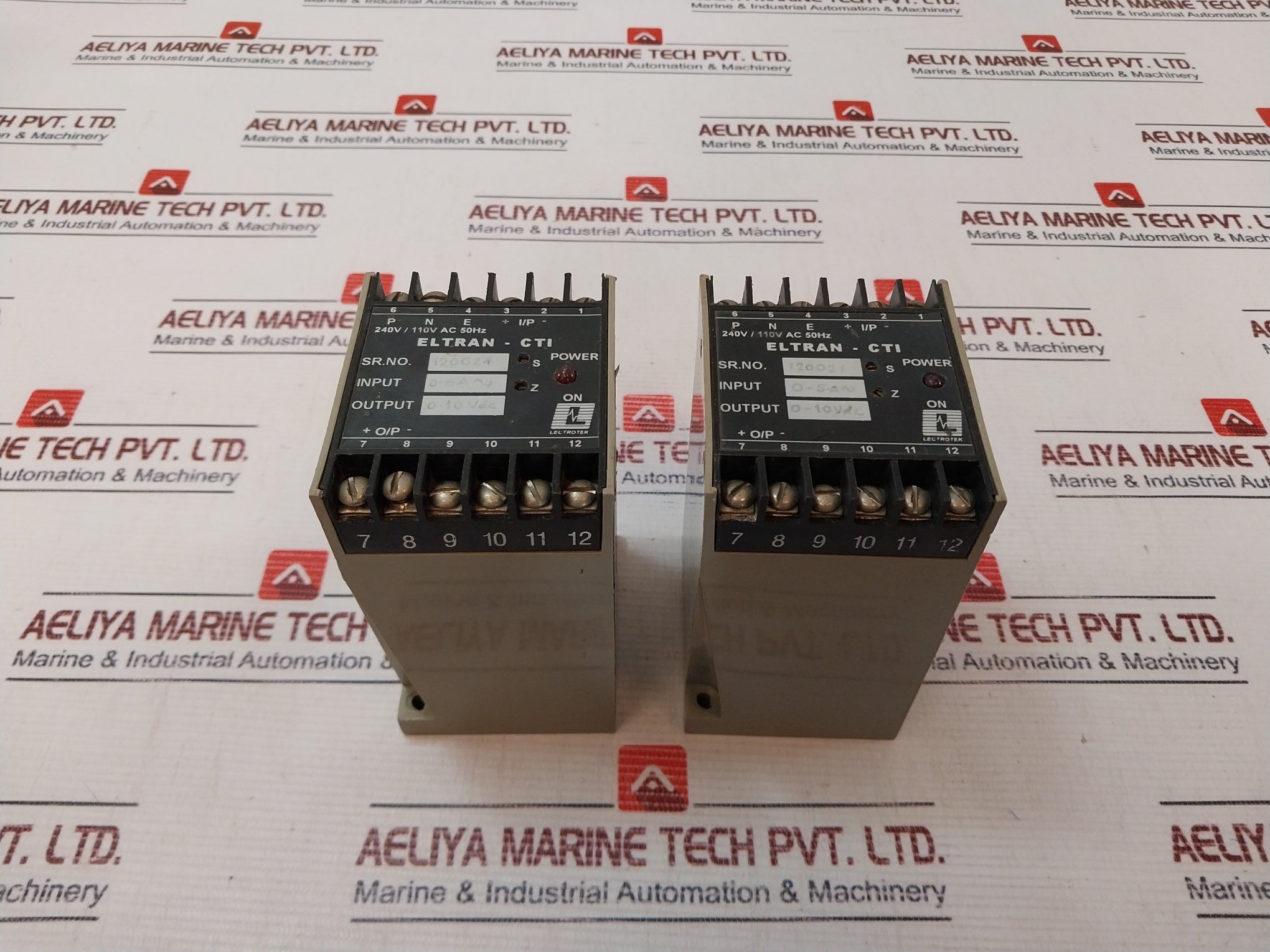 Lectrotek Systems Eltran-cti Electrical Current Voltage Transducer 240V ...