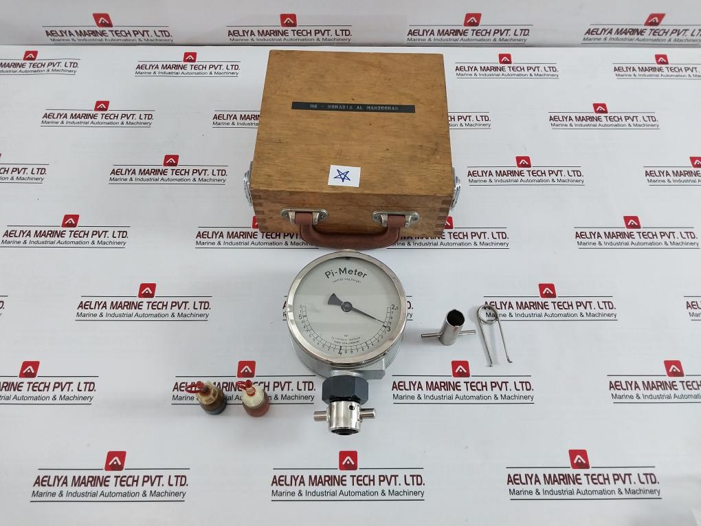 Leutert Pi-meter Mean Time Pressure Indicator Set 2.6-5.2 Bar 8292 ...