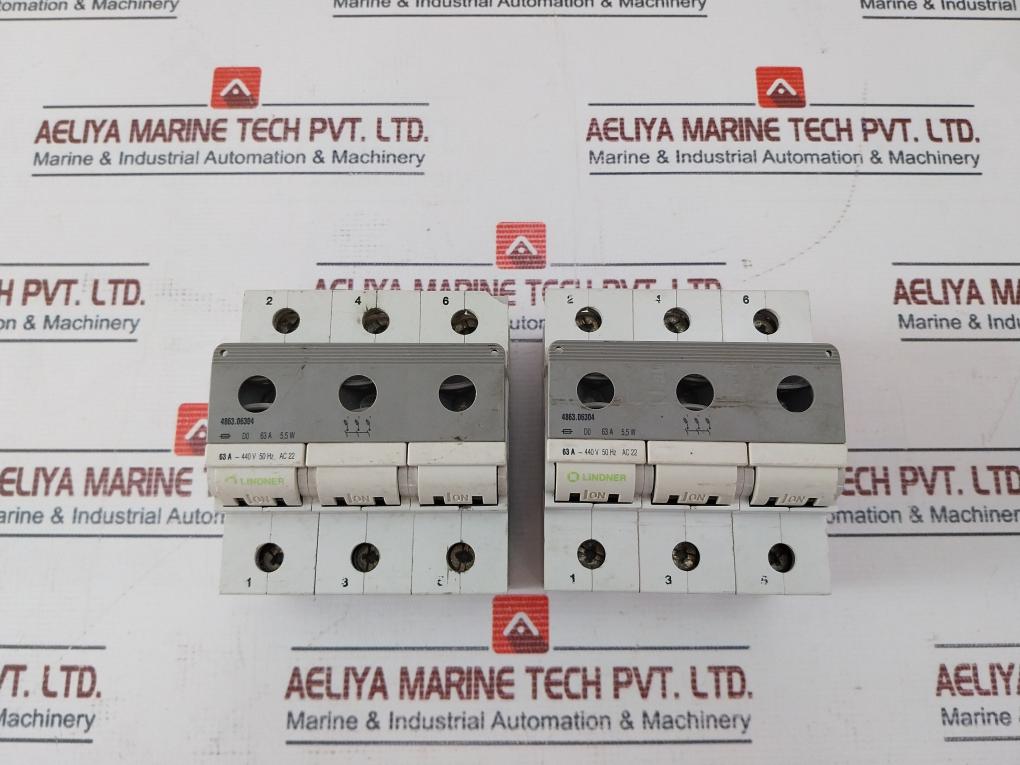 Lindner 4863.06304 Disconnect Fuse Switch 63A-440V 50Hz Ac22 – Aeliya ...