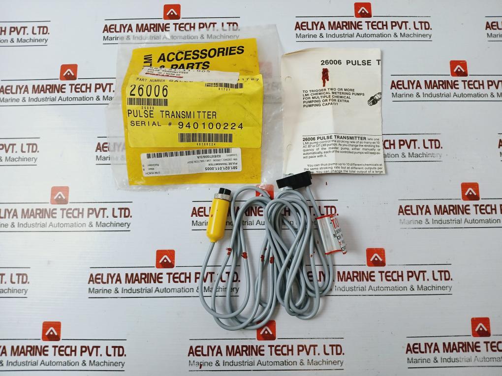 Lmi/milton Roy 26006 Pulse Transmitter Mkr (00343) – Aeliya Marine Tech