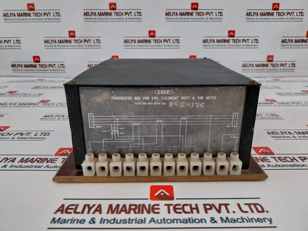 Lmp Transducer Box For 3Ph. 3 Element Watt & Var Meter – Aeliya Marine ...