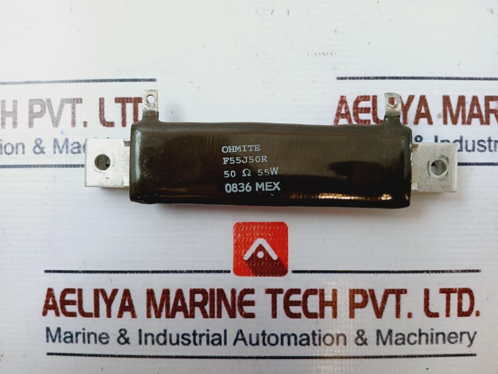 Lot Of 2X Ohmite F55J50R Resistor 50 Ohm 55W – Aeliya Marine Tech®