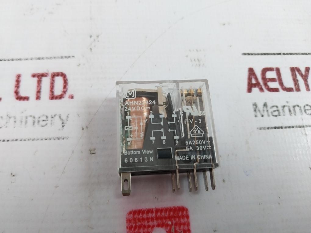 Lot Of 2X Panasonic Ahn22324 8-pin General Purpose Relay Plug-in Dc24V ...