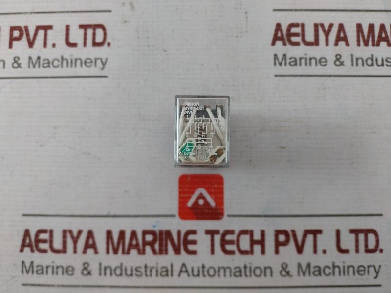 Lot Of 6X Omron My4N-d2 General Purpose Relay Iec255 3A 150Vac 5A 28V ...
