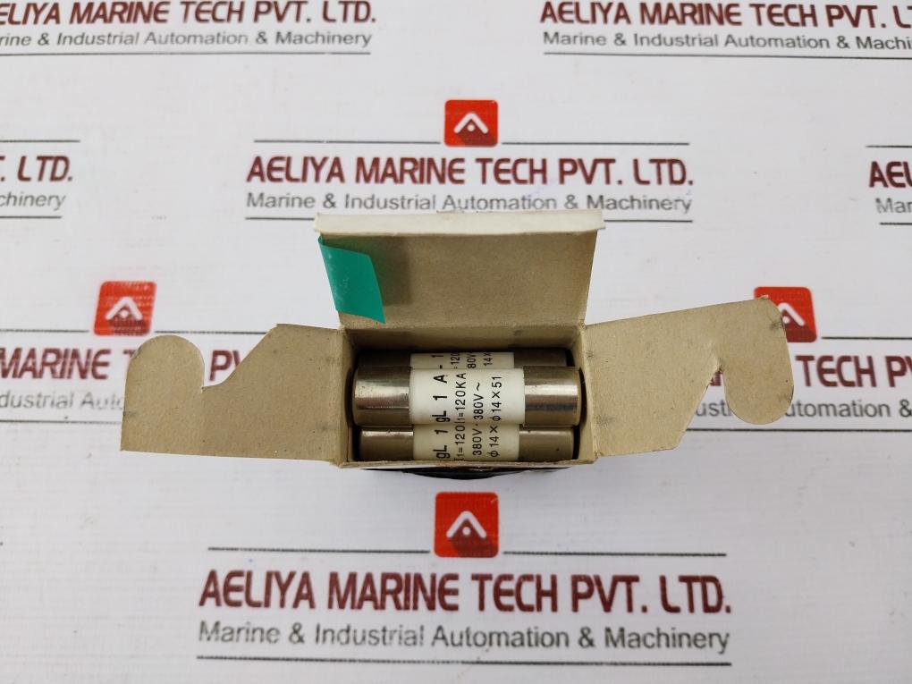 Lot Of 9x Fuse Link Ø 14 X 51 380 V Ac, I1= 120 Ka – Aeliya Marine Tech