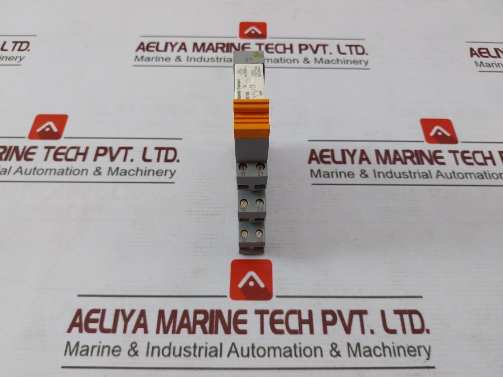 Lot Of 2X Phoenix Contact Plc-bsc-24Dc/21-21 Relay Base 2961192 296121 ...