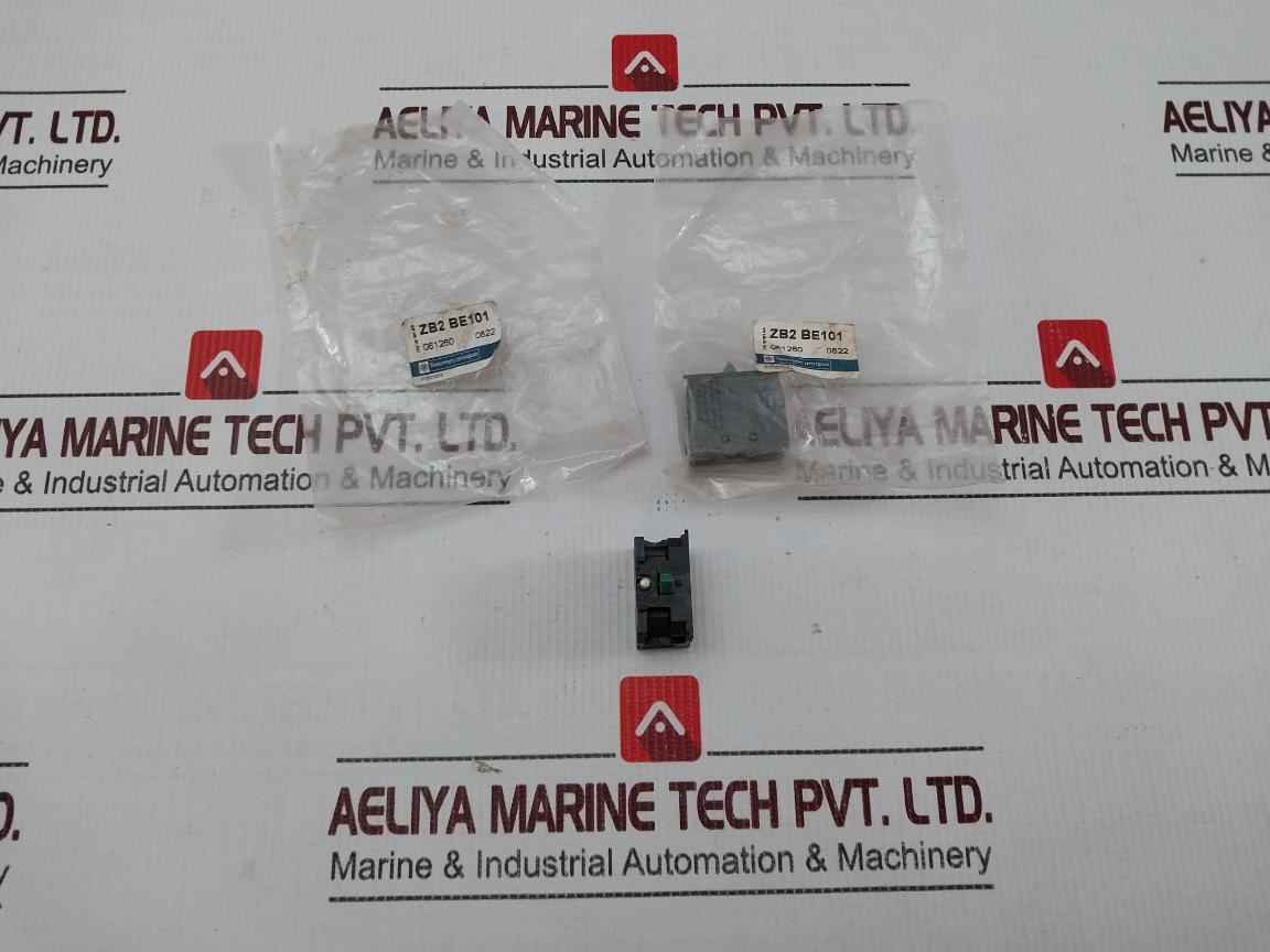 Lot of 2x Telemecanique Zb2-be101 Contact Block 600v 10a 8b0922