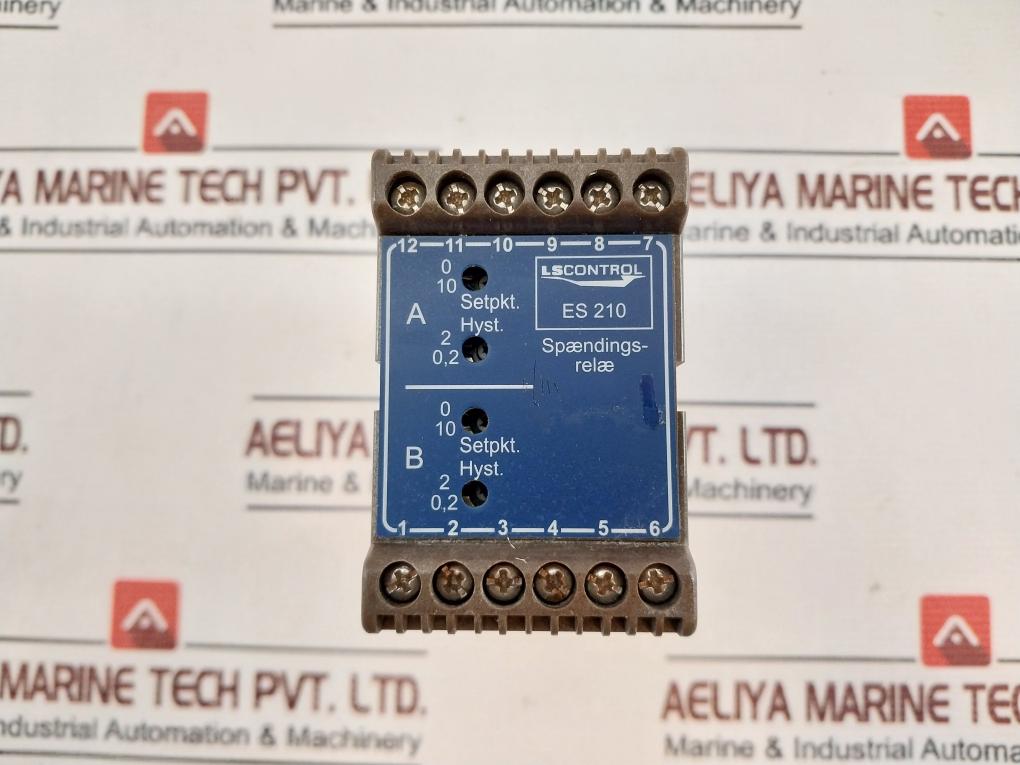 Ls Control Es 210 Voltage Relay – Aeliya Marine Tech