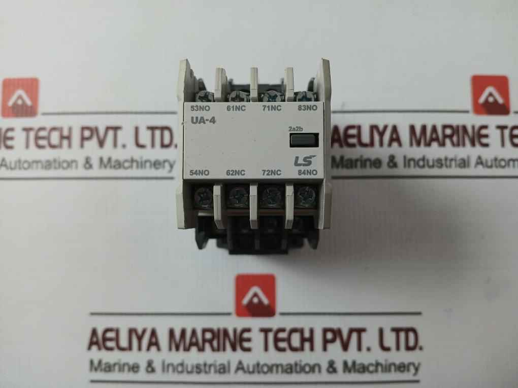 Ls Ua-4 Auxiliary Contact Unit 200V 220V 50Hz 60Hz - Aeliya Marine Tech