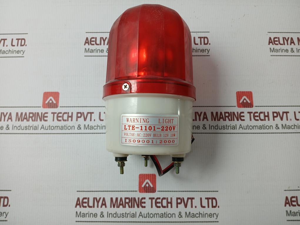 Lte-1101-220V Warning Light Indicator 220Vac 12V 10W – Aeliya Marine Tech