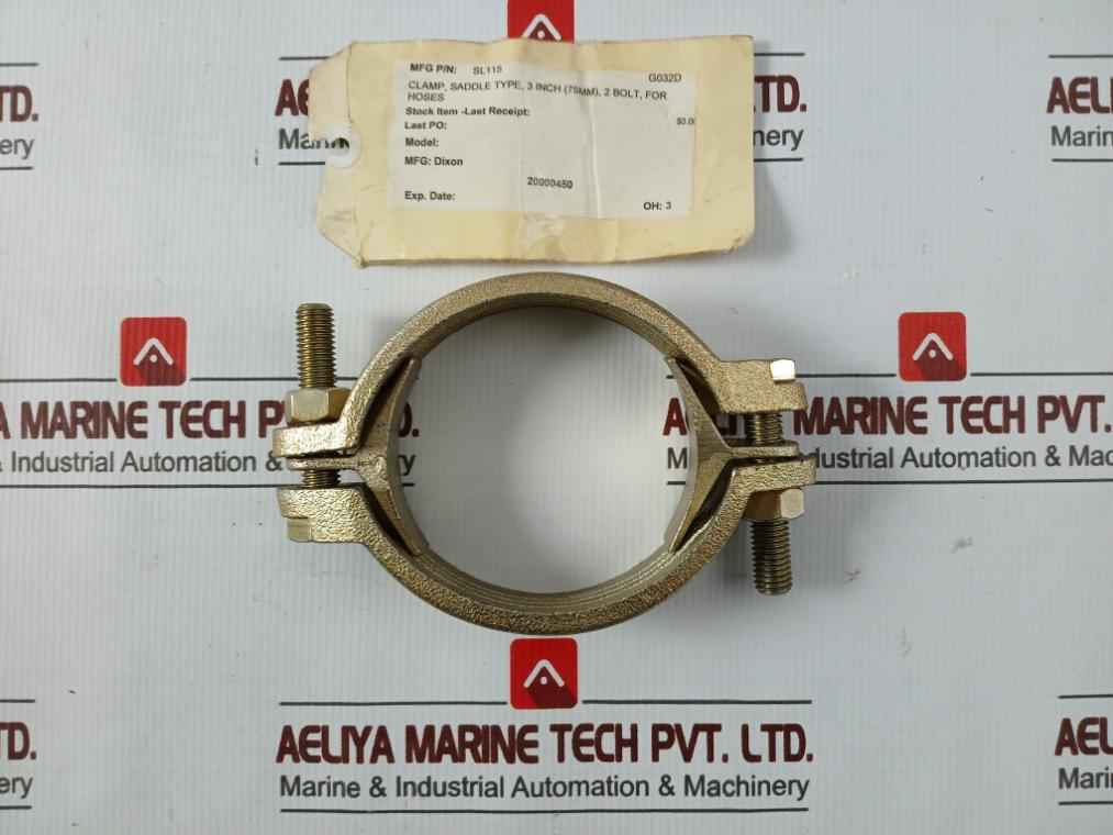Ludecke Sl115 Hose Clamp 75Mm Range 3 Inch - Aeliya Marine Tech